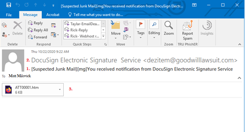 How to spot harmful DocuSign phishing scams – Information Technology ...